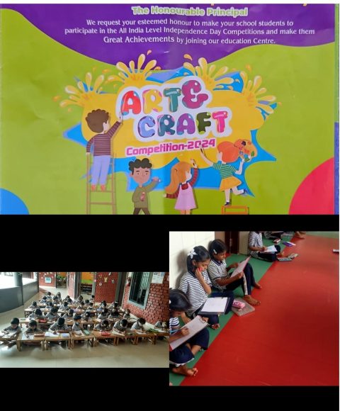 Talent Hunt,Art and Craft Competition _ July 24 - MES