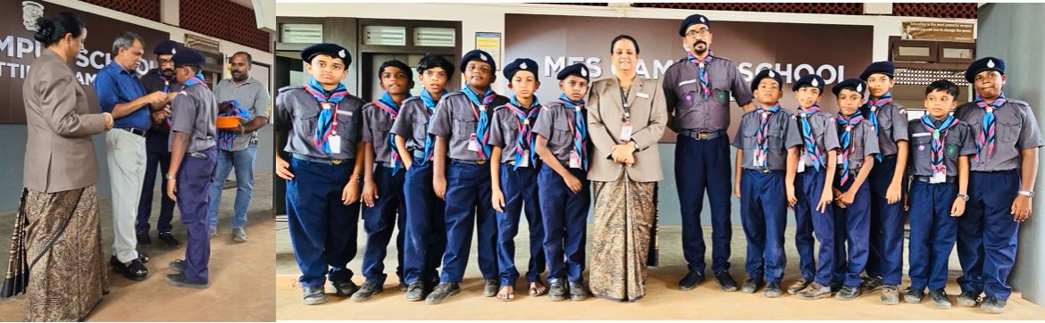 Scout Investiture Ceremony - MES